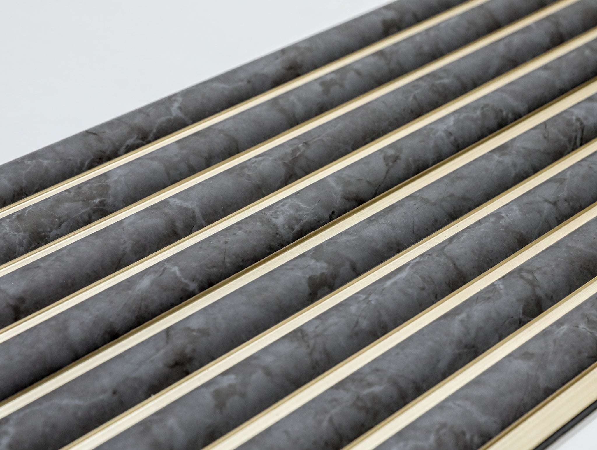 Tempest Marble Fluted Slat Wall Panel - Volga Panels™ (Moisture-proof)