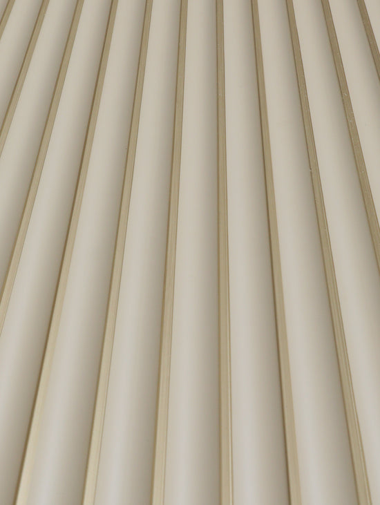 Ivory Silk Fluted Slat Wall Panel - Volga Panels™