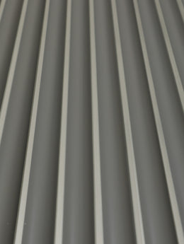 Stone Grey Fluted Slat Wall Panel - Volga Panels™