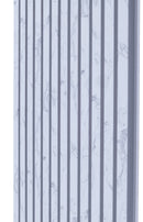Calacatta Marble Slat Wall Panel - Volga Panels™ (Moisture-proof)