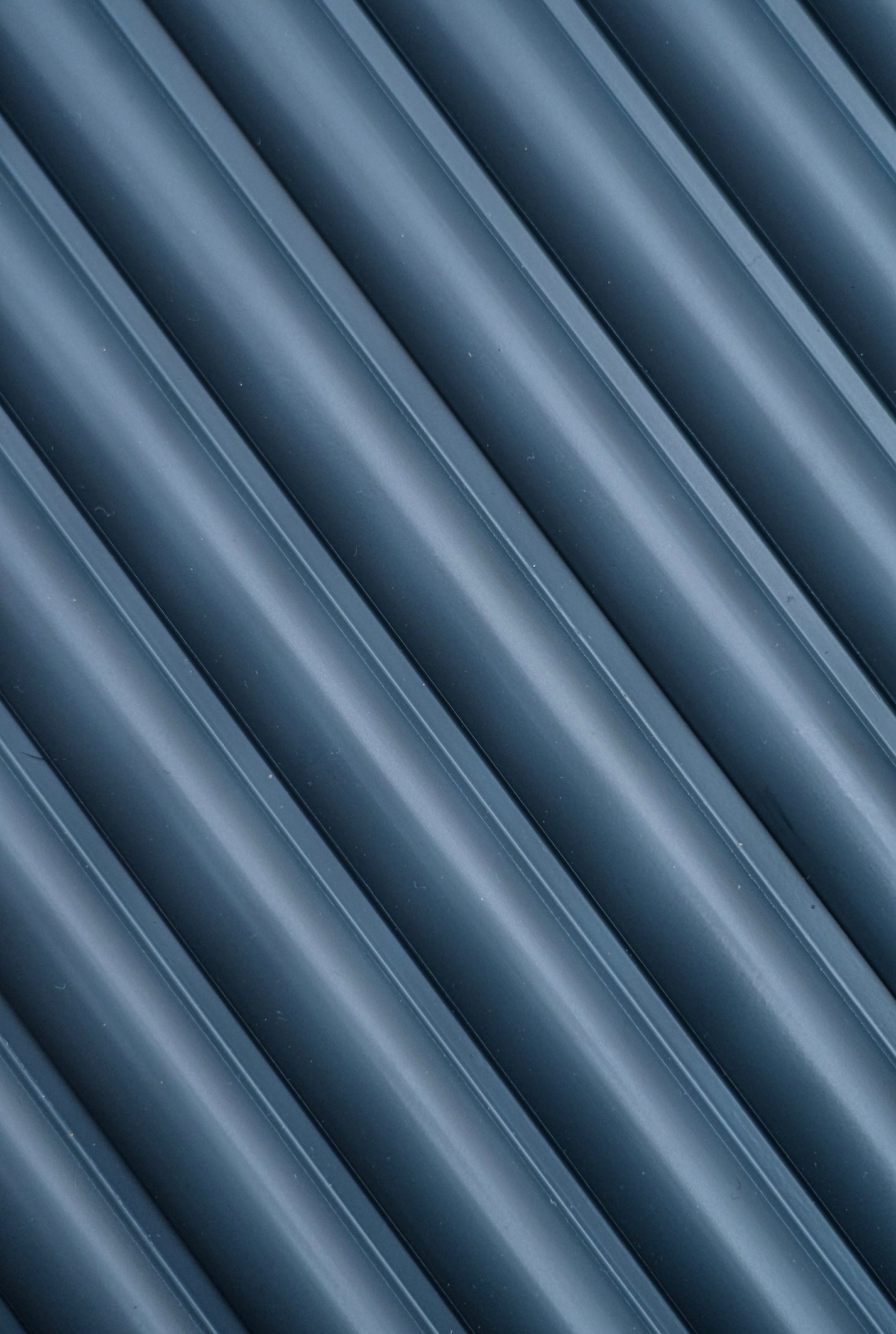 Midnight Blue Fluted Slat Wall Panel - Volga Panels™ (Moisture-proof)