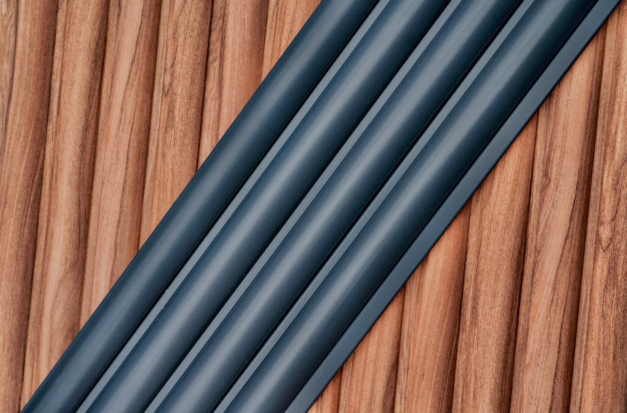 Midnight Blue Fluted Slat Wall Panel - Volga Panels™ (Moisture-proof)