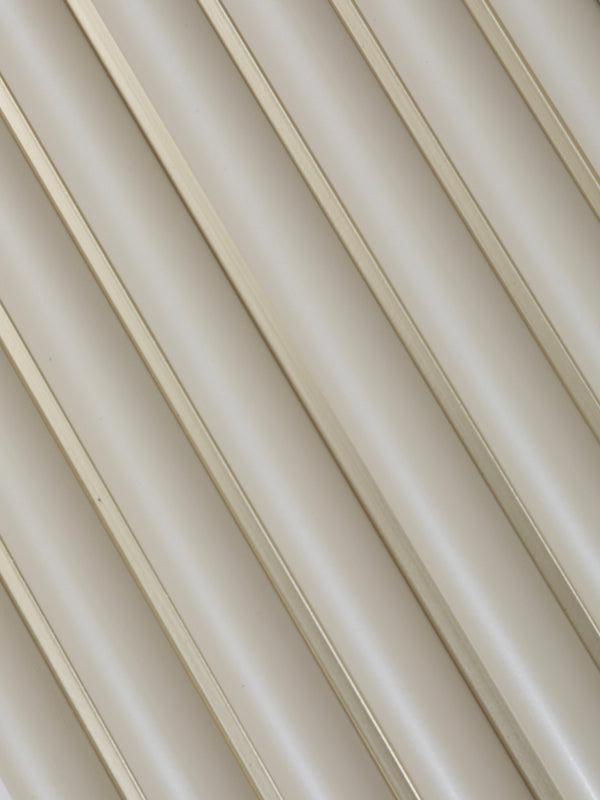 Ivory Silk Fluted Slat Wall Panel - Volga Panels™